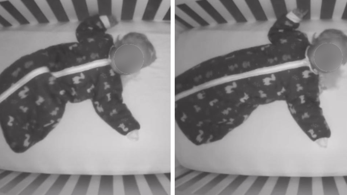 Mum shares terrifying choking baby footage as warning to parents