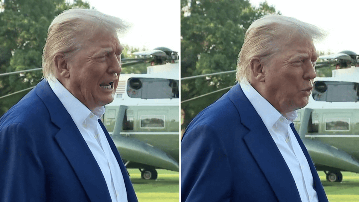 Full clip of Donald Trump swearing is revealed after he explodes at ...