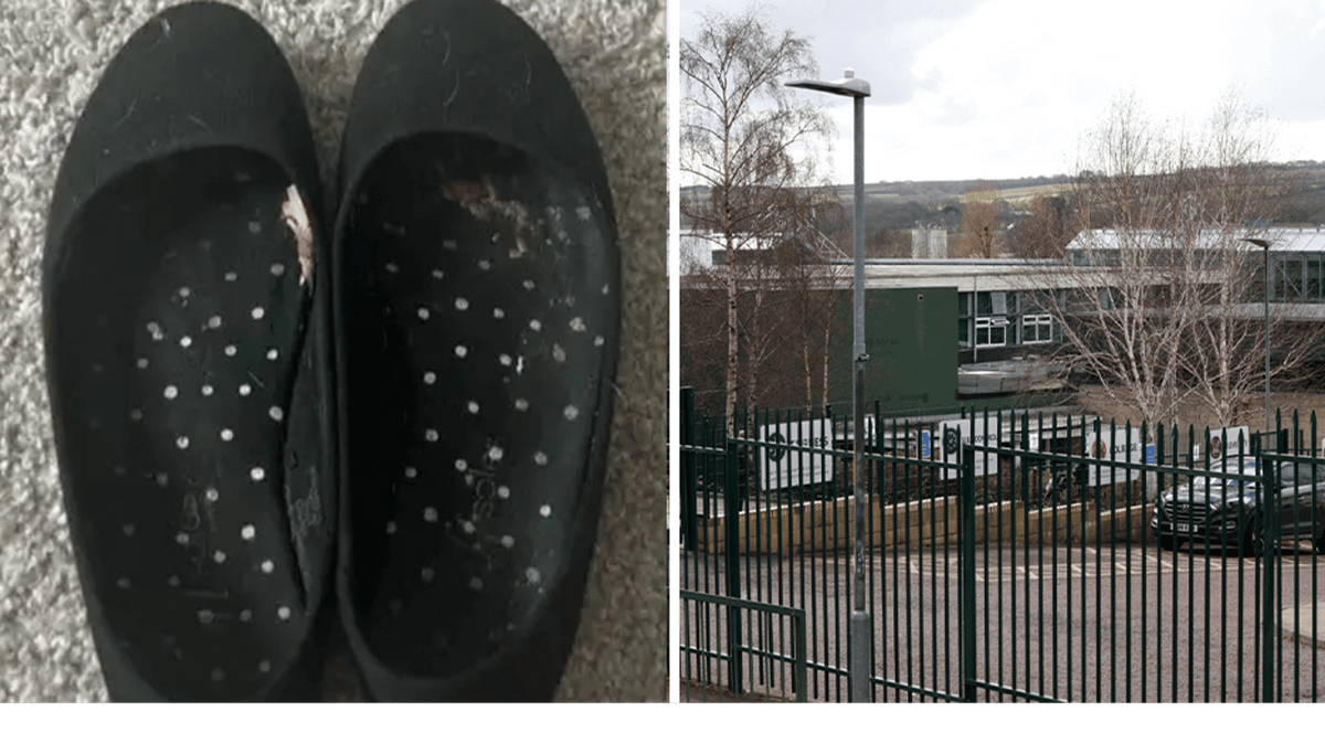 UK dad brands school shoe rules 'beyond a joke' as daughter made to ...
