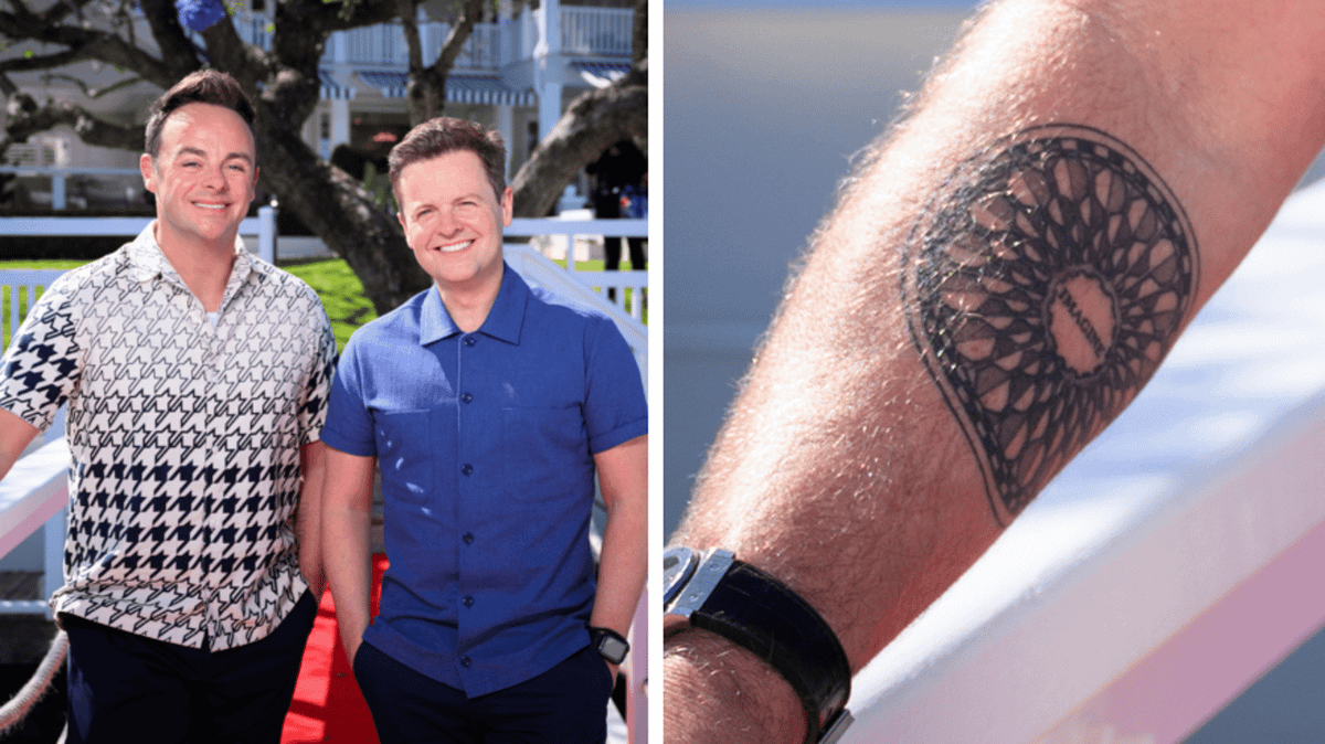 I'm a Celeb's Ant McPartlin shows off huge new tattoo with special ...