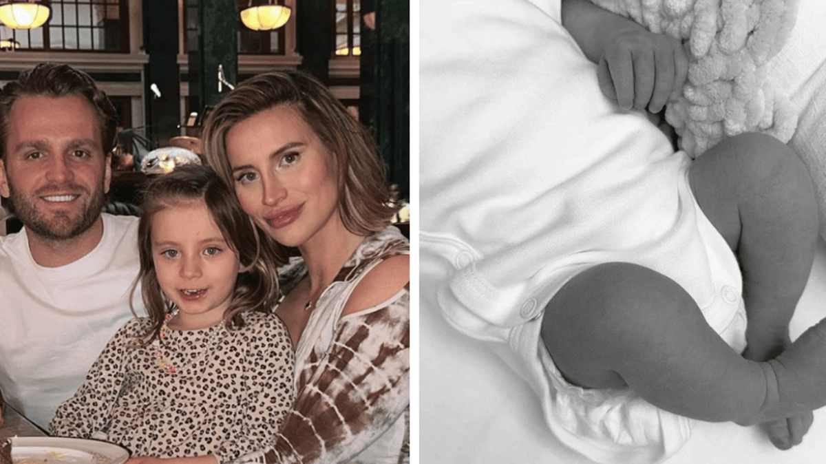 TOWIE star Ferne McCann announces she's welcomed baby girl with fiancé ...