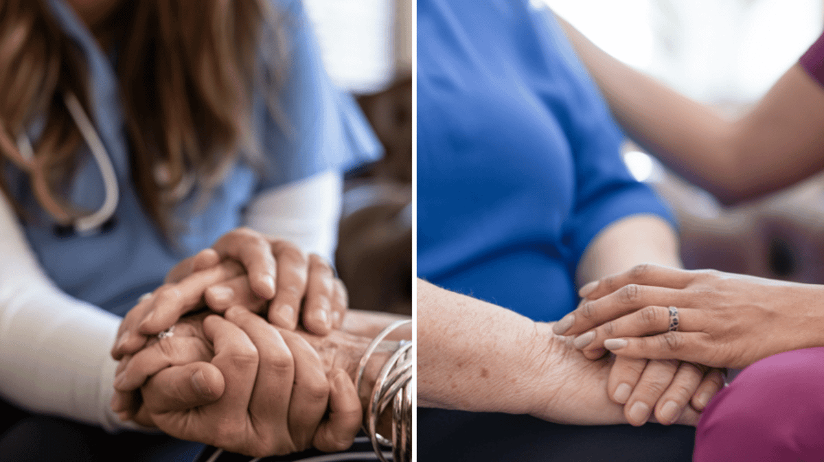 End of life doctor explains what adults see before they die and how it ...