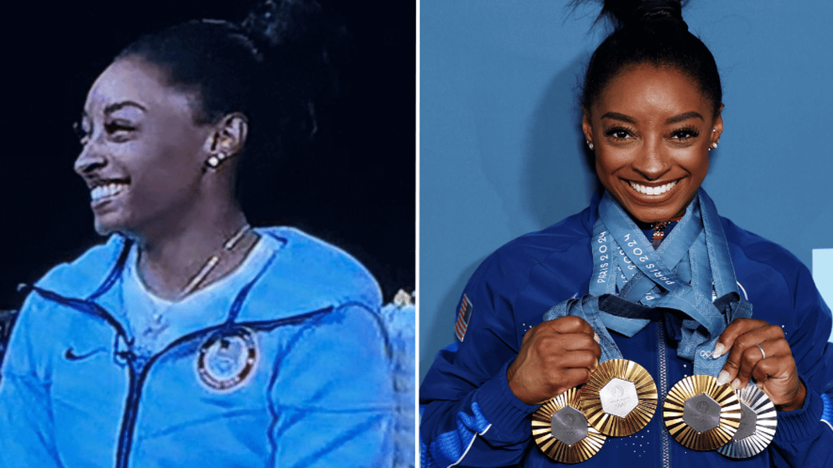 Simone Biles praised by fans after receiving medical intervention ...