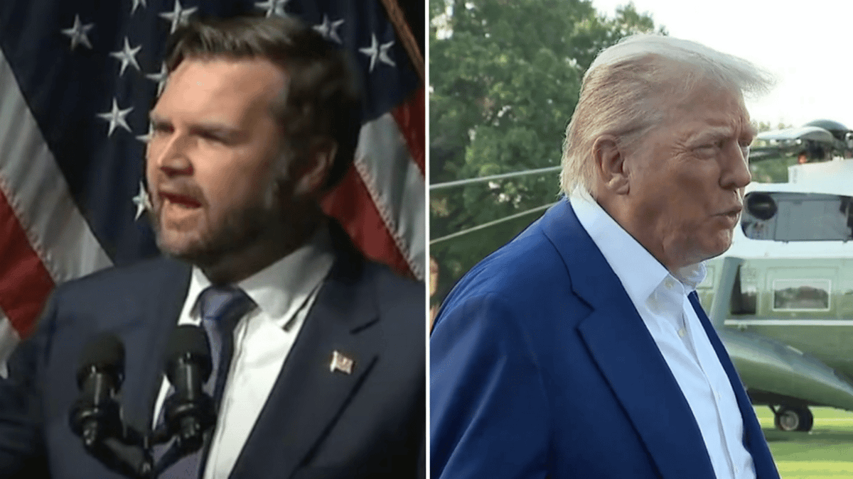 Trump’s vice president JD Vance makes explicit gesture to crowd hours ...