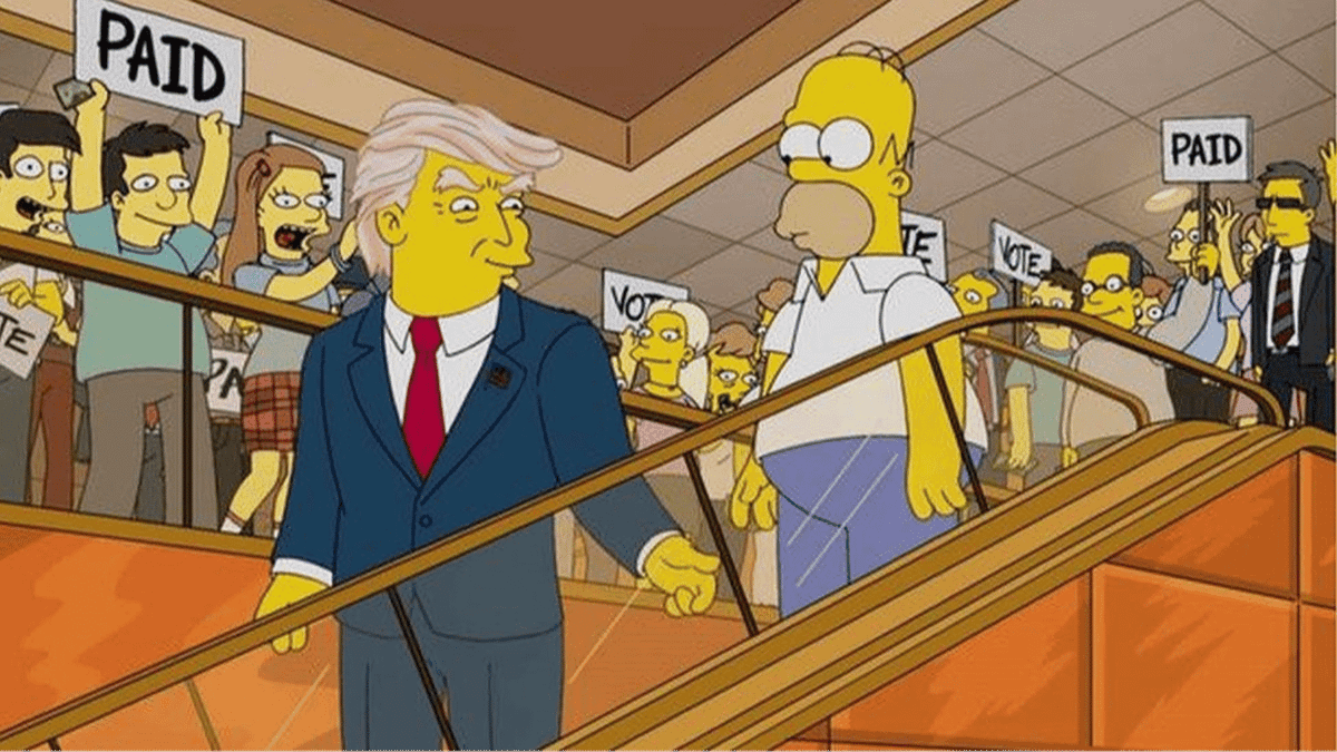 Simpsons writer who predicted Trump’s presidency makes prophecy about ...