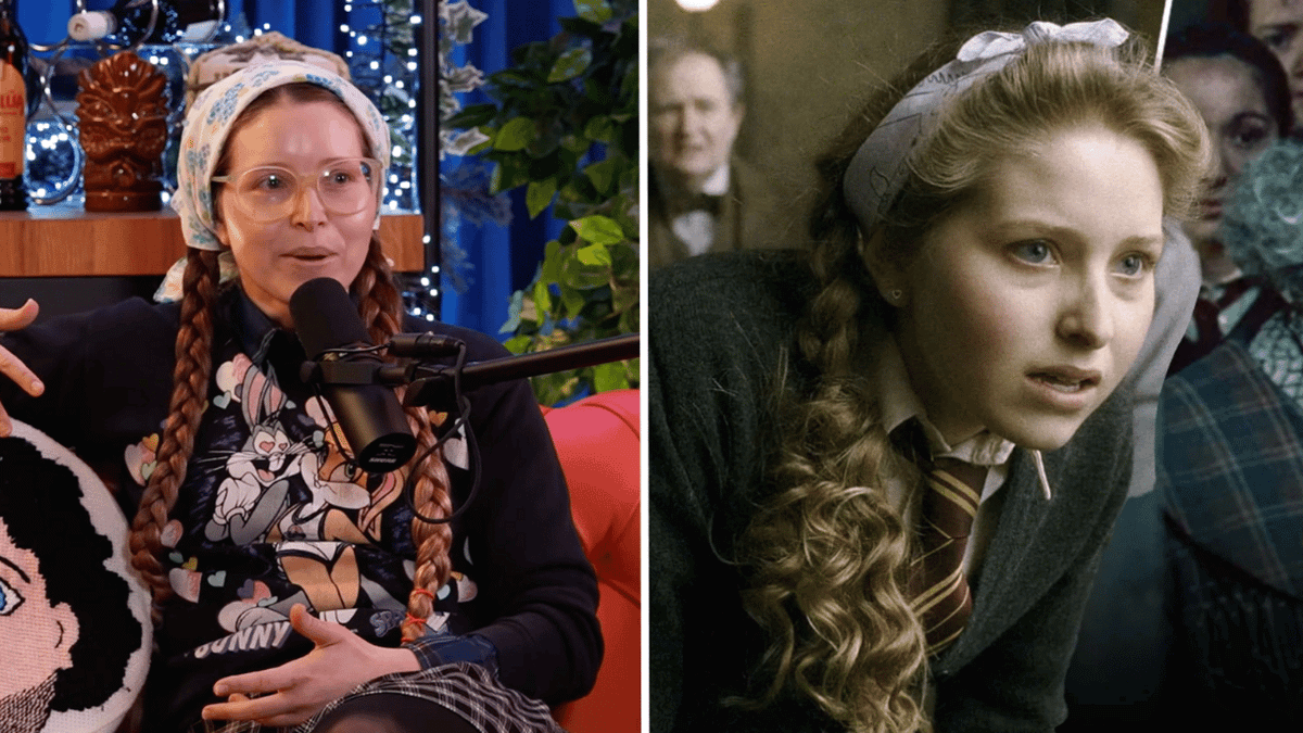 Harry Potter star Jessie Cave recalls awkward way she had to tell one ...