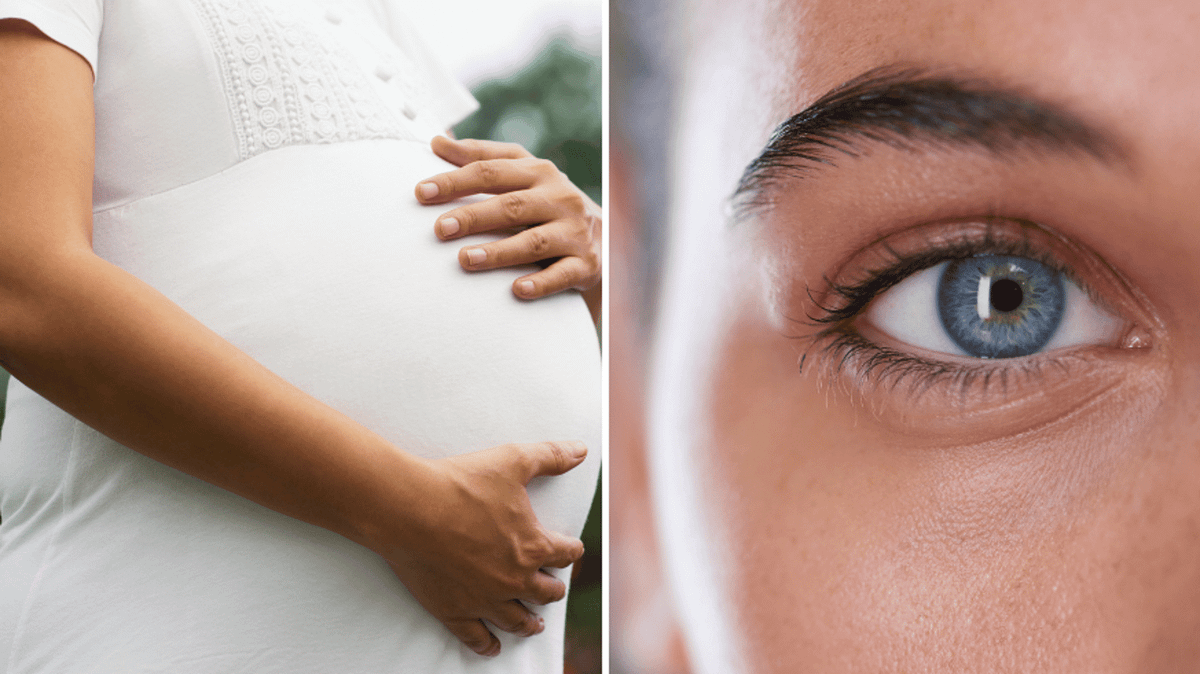 Expert confirms what pregnancy really does to your eyes as people make ...