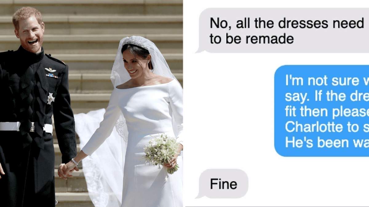 Royal tailor set record straight on infamous Kate and Meghan bridesmaid ...