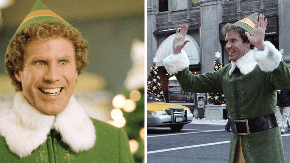 Iconic scenes from movie Elf were unscripted as Will Ferrell would ...