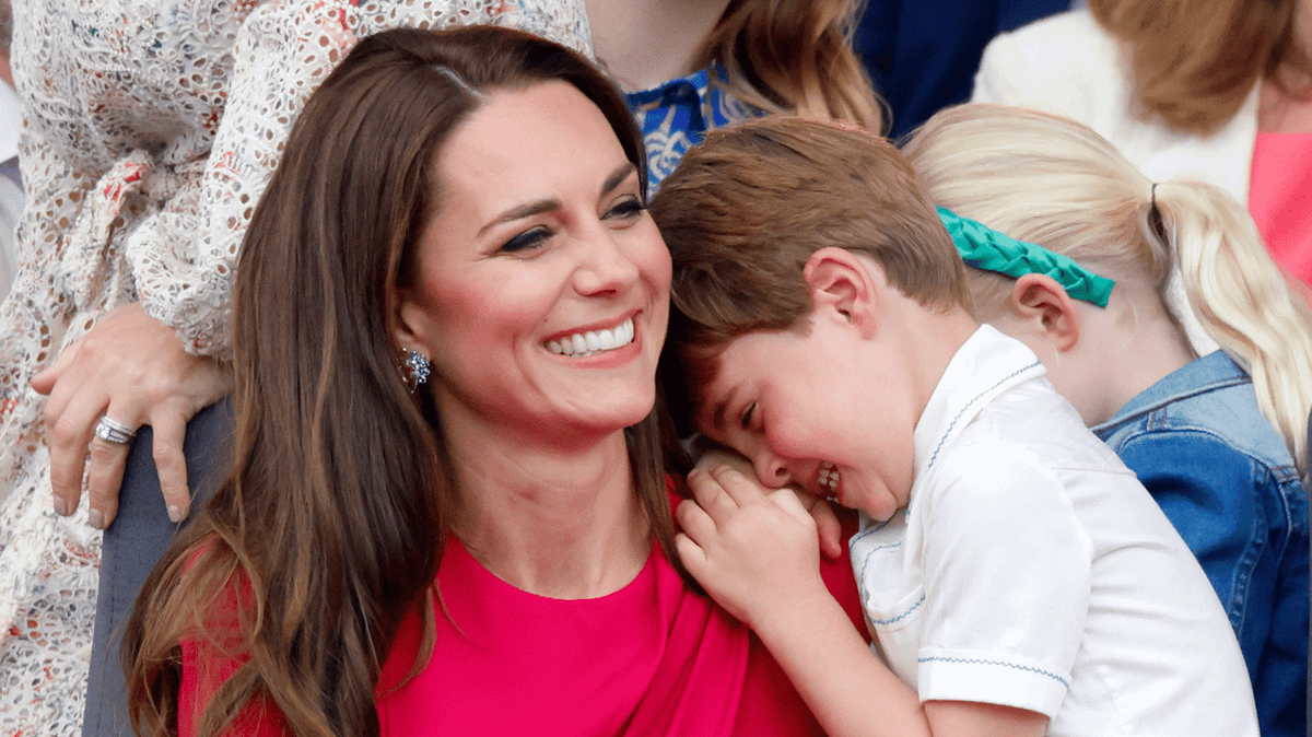 Kate Middleton shares rare comment about Prince Louis’ cheeky antics at ...