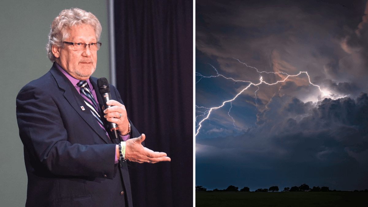 Man who was 'killed' after being struck by lightning reveals what he ...