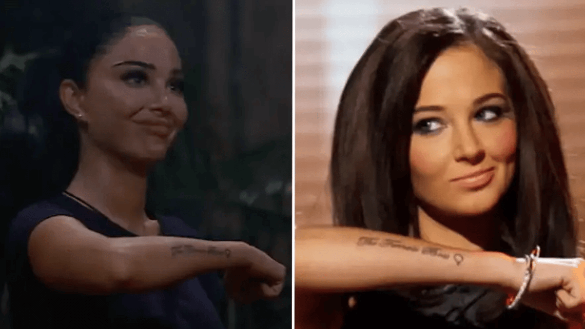 I’m A Celeb star Tulisa’s well-known tattoo explained as viewers spot ...