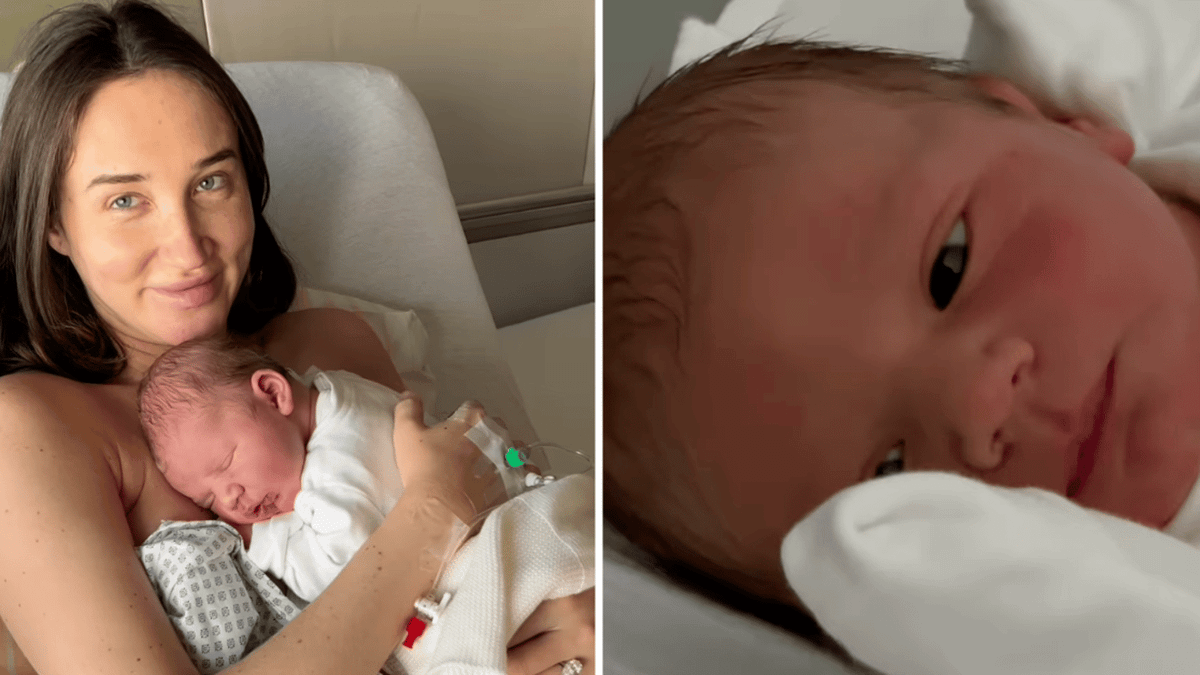 Megan McKenna announces birth of first child and shares adorable name