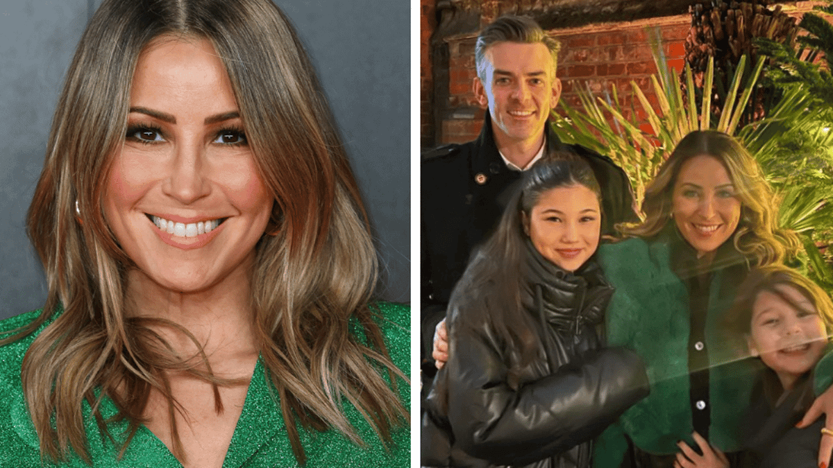 Rachel Stevens shows off 'blended family' after falling for ITV partner ...