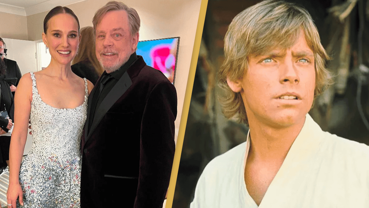Star Wars fans celebrate as Luke Skywalker 'meets his mother' at Golden ...