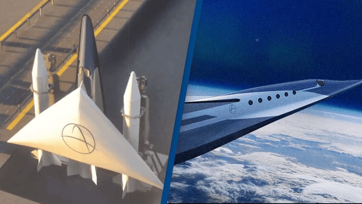 New winged rocket can travel from New York to Beijing in just one hour ...