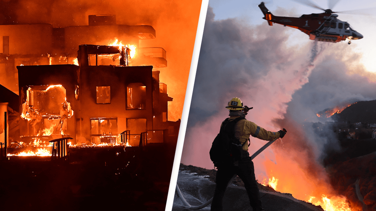 Reason why firefighters aren't using ocean water to put out LA ...