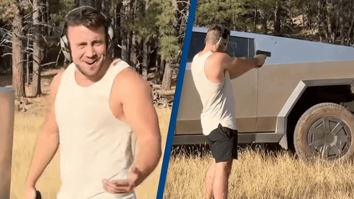 Cybertruck owner tests whether it’s actually bulletproof and makes huge ...