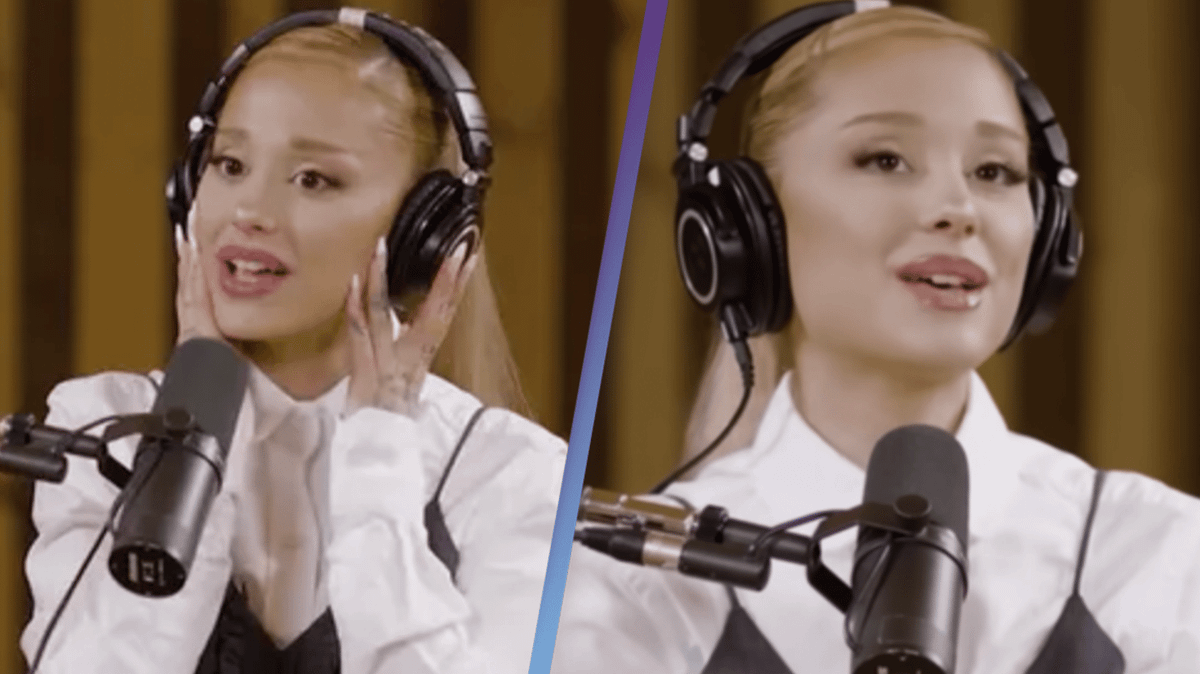 Ariana Grande explains why her voice changed mid-interview after ...