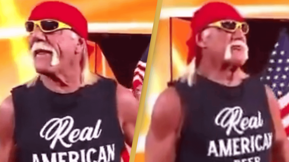 Awkward moment Hulk Hogan gets booed out of WWE Raw stadium during ...