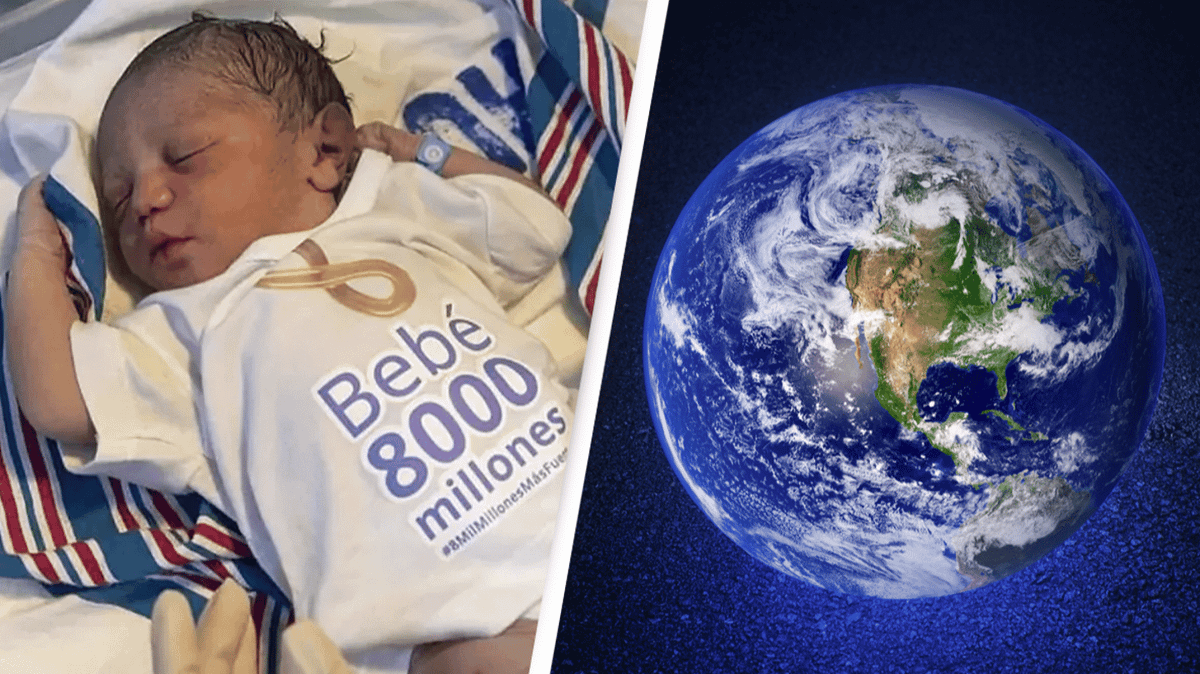 The eight billionth human has been confirmed as population hits new ...