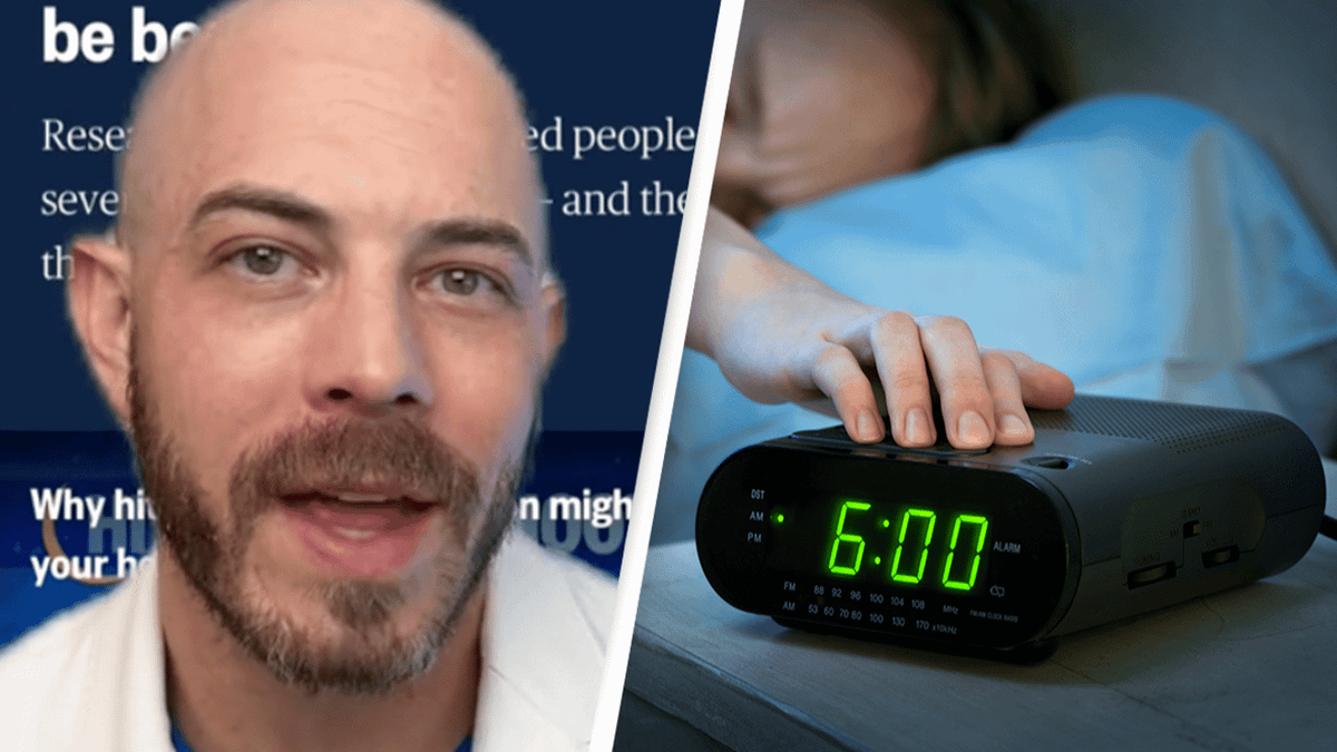 Sleep expert explains why you should hit the snooze button when waking ...