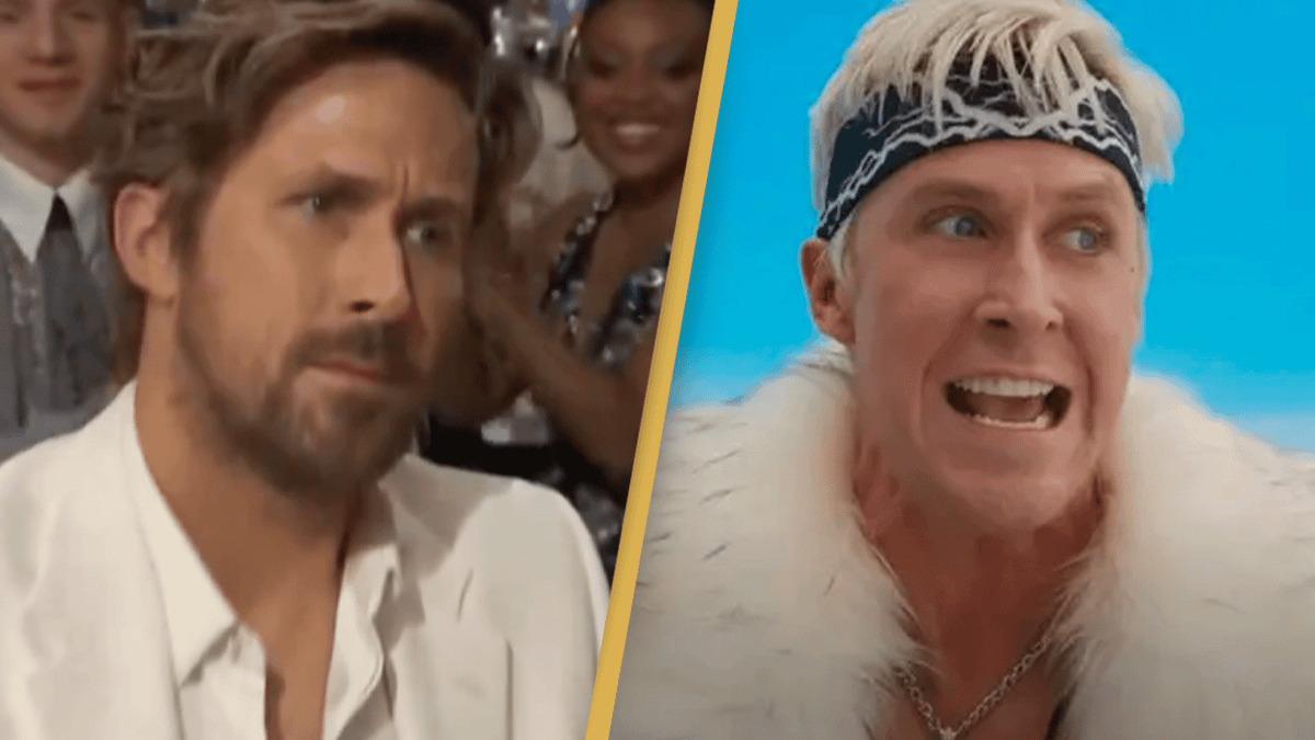 Ryan Gosling's hilarious reaction to his Barbie track 'I'm Just Ken ...