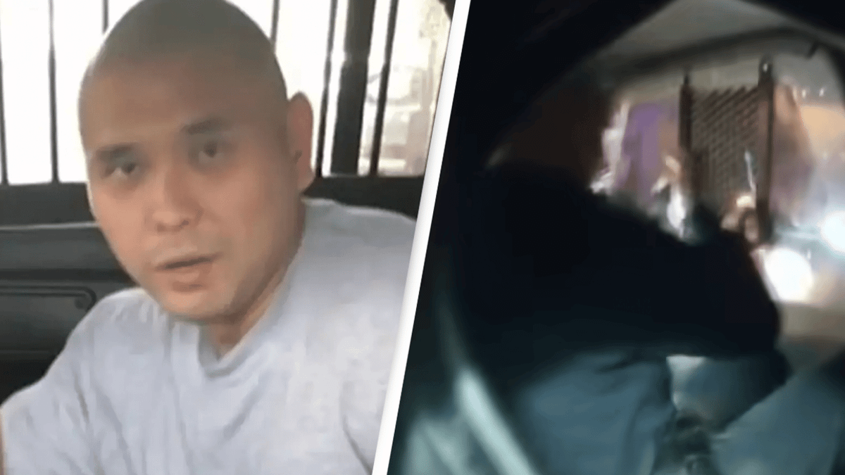 Police officer who resigned after locking himself in backseat with ...