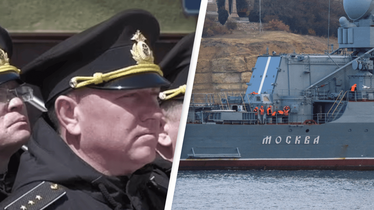 Russia Releases Video Claiming To Show Survivors Of Its Sunken Warship ...