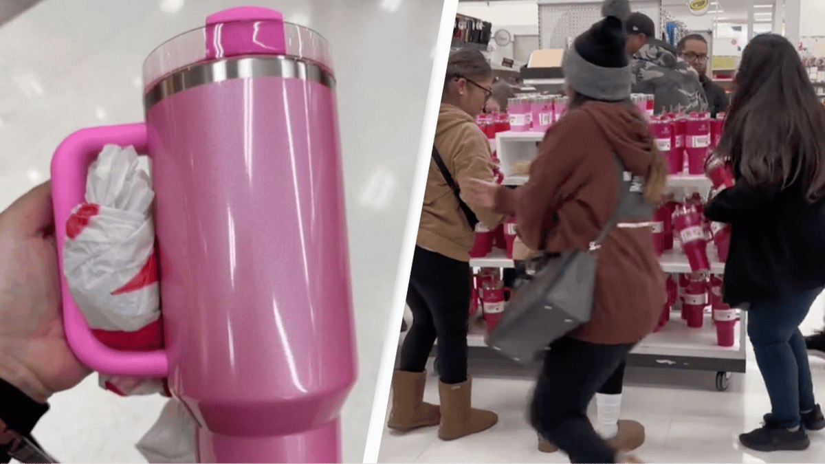 Limited edition Stanley cups being sold for $400 after chaos to buy ...
