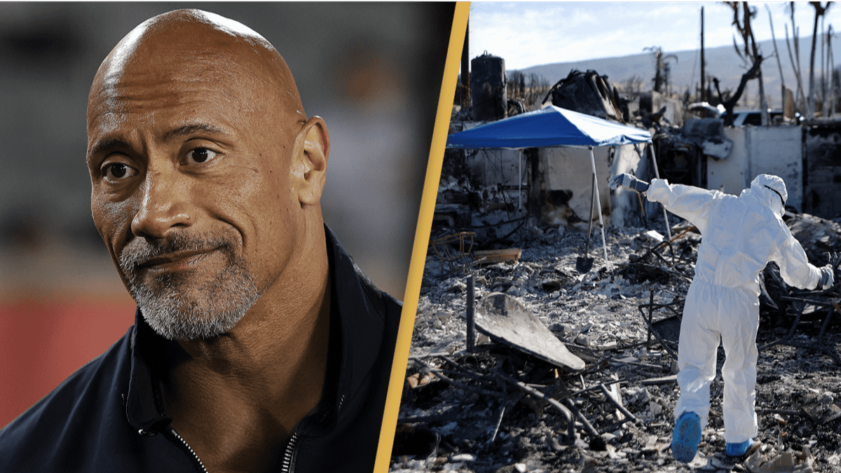 Dwayne Johnson breaks silence on Maui wildfire fund backlash