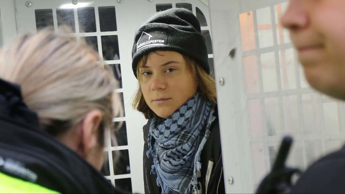 Greta Thunberg arrested in London at protest supporting hunger strike ...