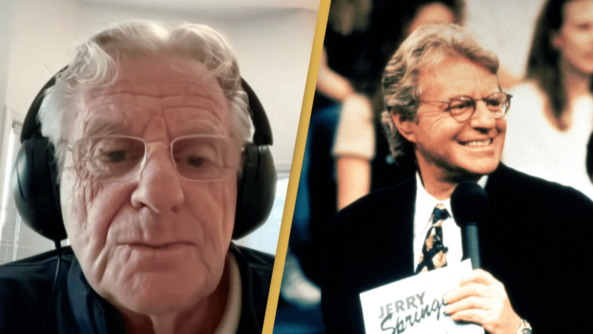 Jerry Springer reveals what his ‘closing argument’ to God would be in ...