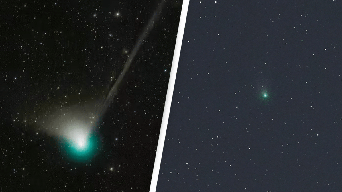 Green comet is set to be visible from Earth for the first time in ...
