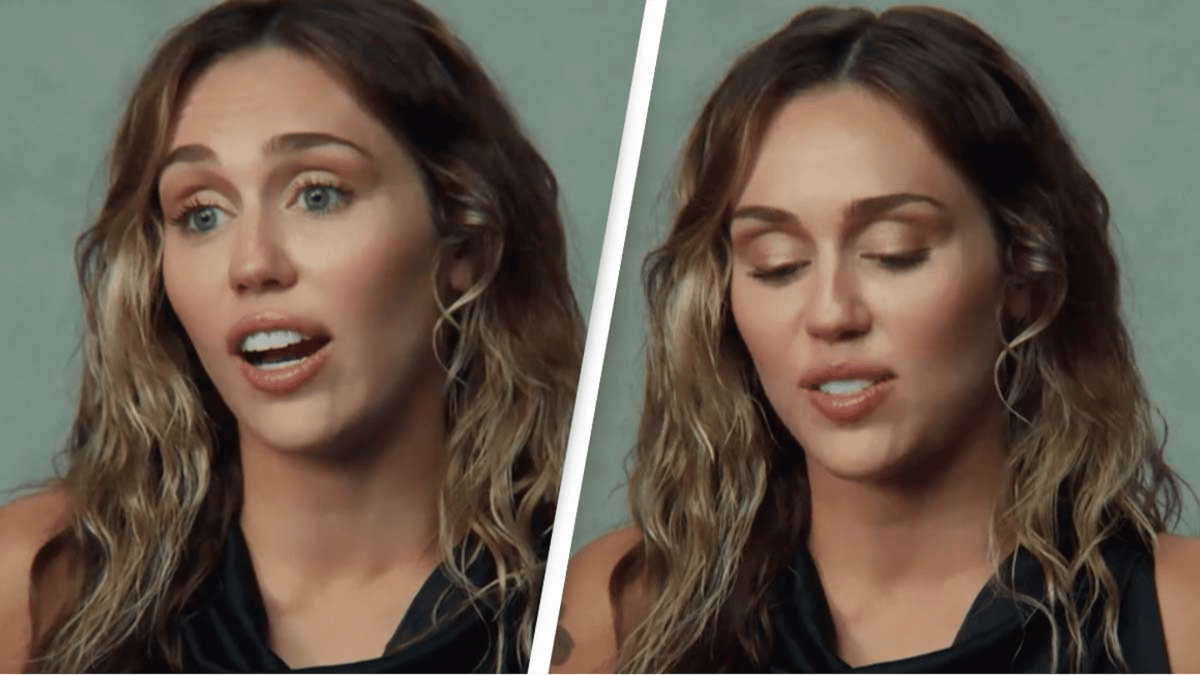 Miley Cyrus Reflects On Vanity Fair Topless Cover Shoot Aged 15 1834