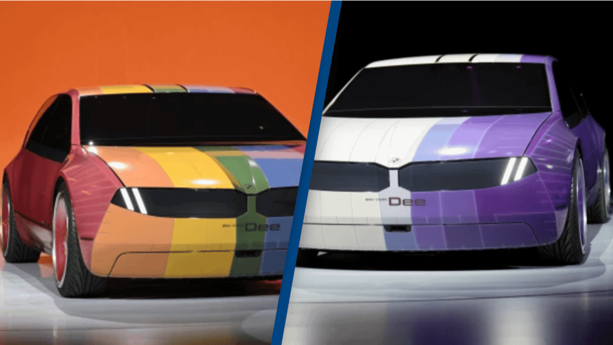 BMW unveils amazing new car that can change color whenever you want ...