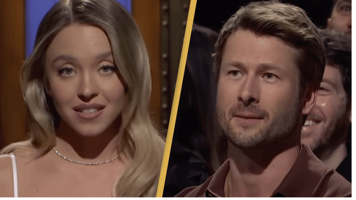 Sydney Sweeney addresses Glen Powell affair rumors on SNL