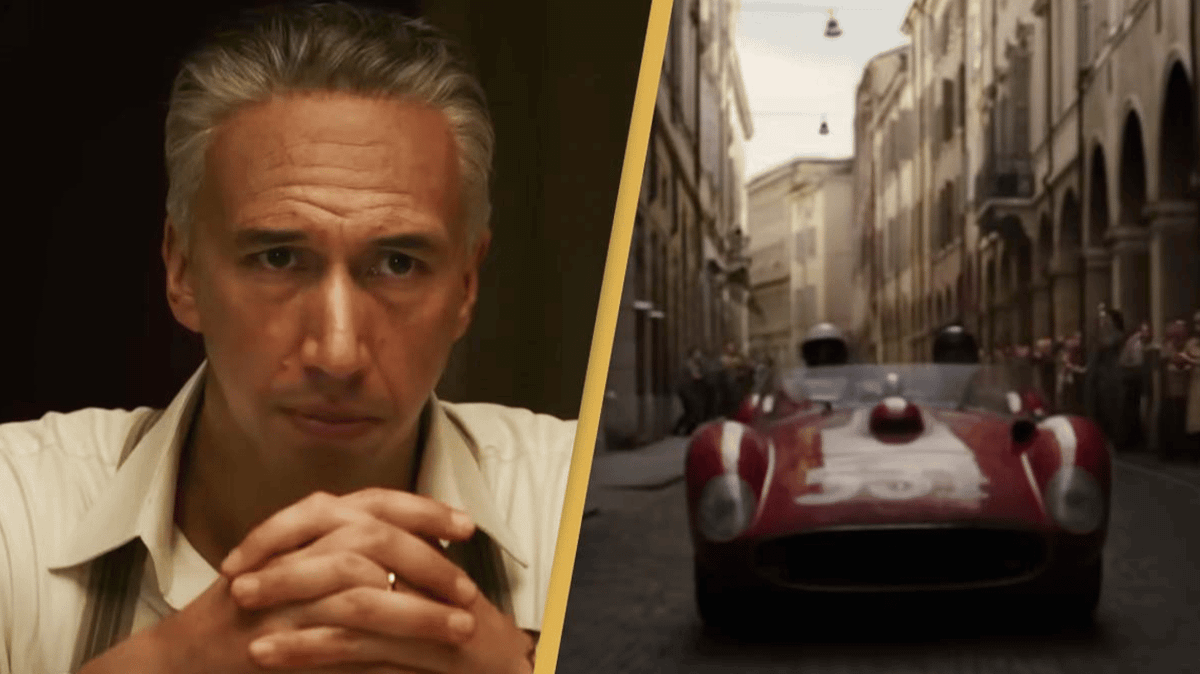 Adam Driver wasn't allowed to drive anything on the set of Ferrari