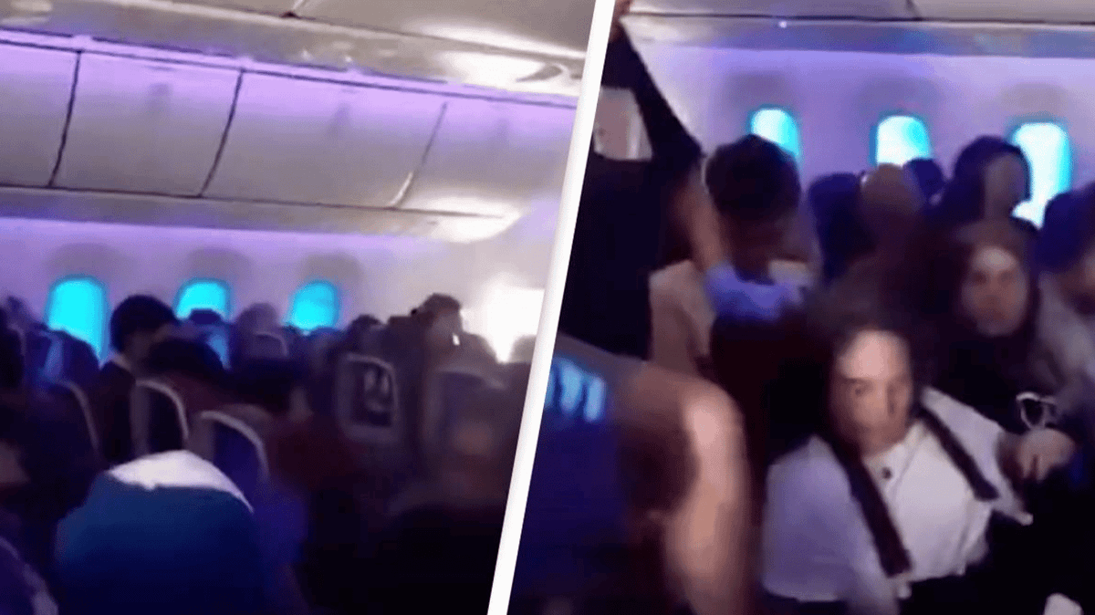 Terrifying footage shows plane passengers during ‘worst turbulence you ...