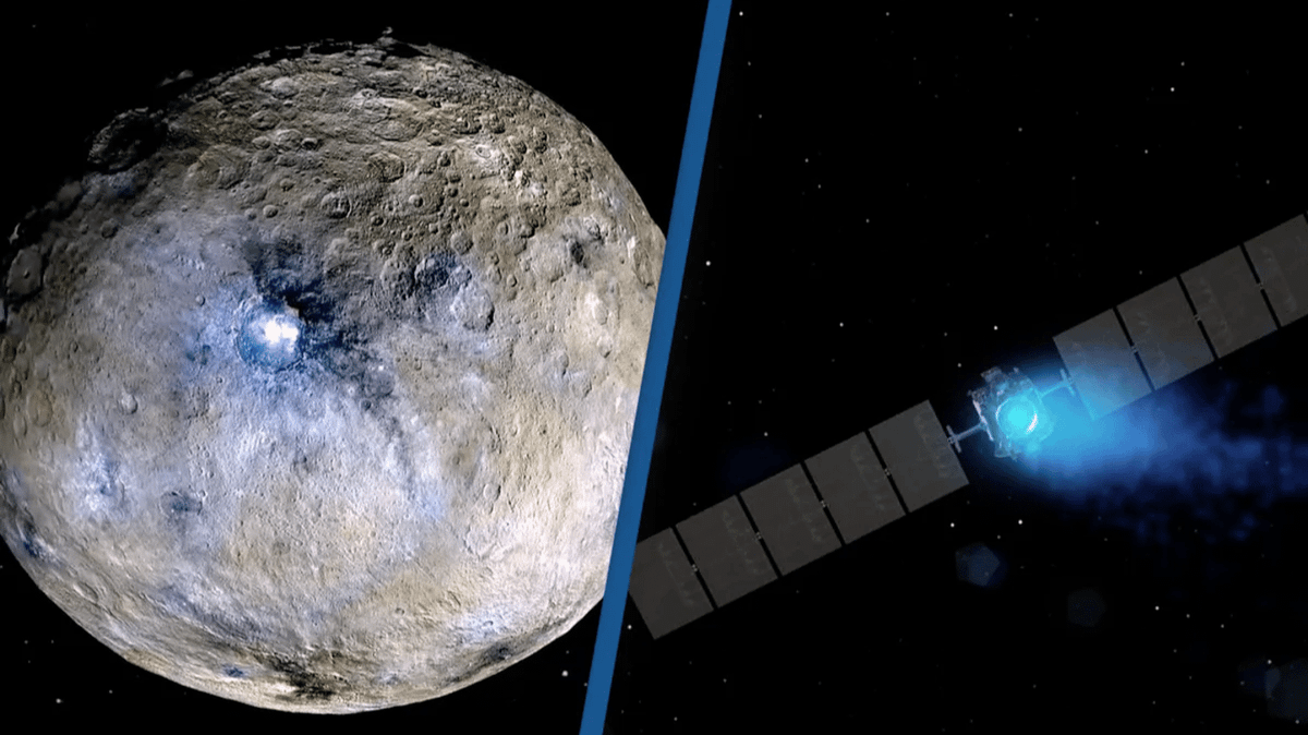 NASA finds new type of ancient asteroid loaded with water