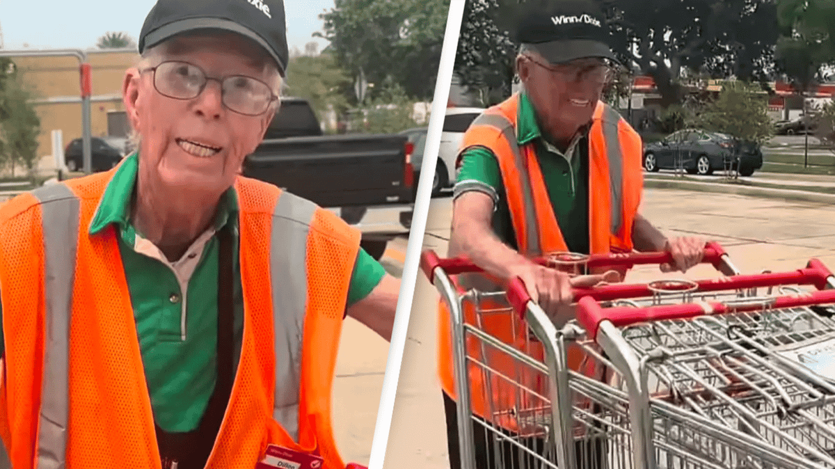 Thousands of strangers raise $222,410 for 90-year-old man pushing ...