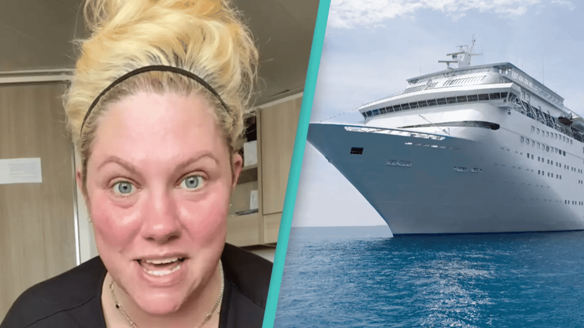 Woman who lives on a cruise ship shares the four things she's not ...
