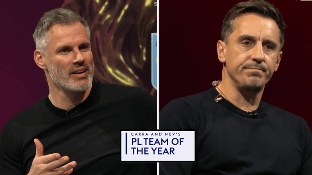 Jamie Carragher and Gary Neville name their Premier League Team of the ...