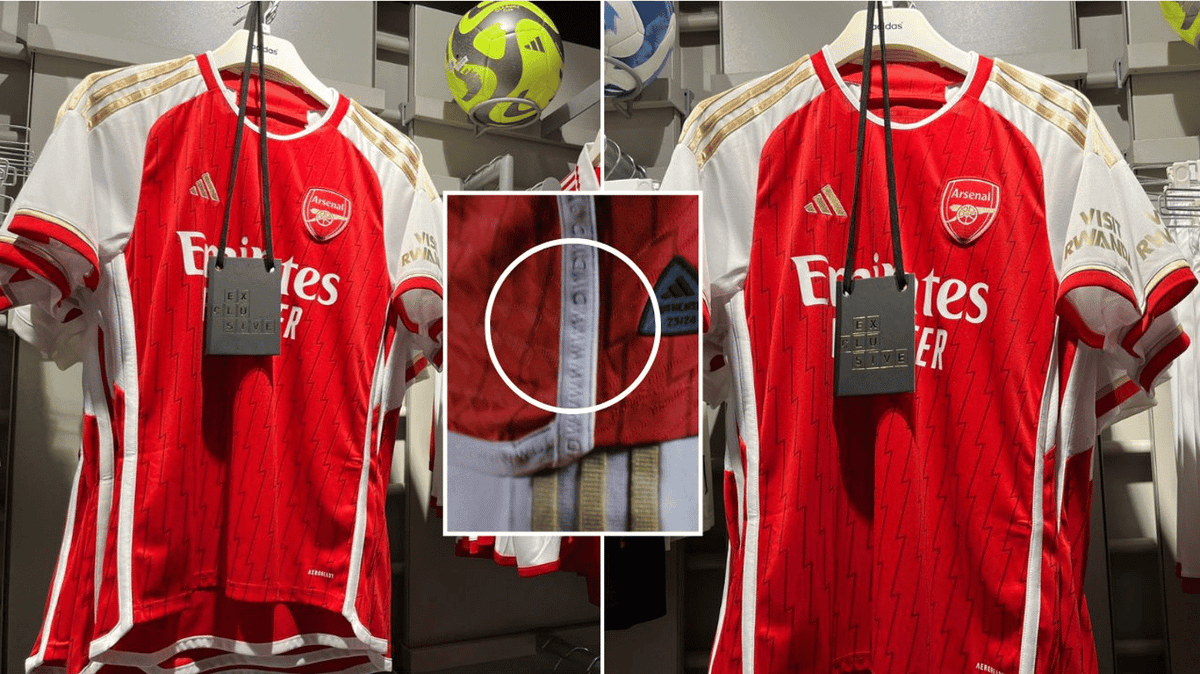 Arsenal home kit for 2023/24 season 'leaked' with link to 'Invincibles ...