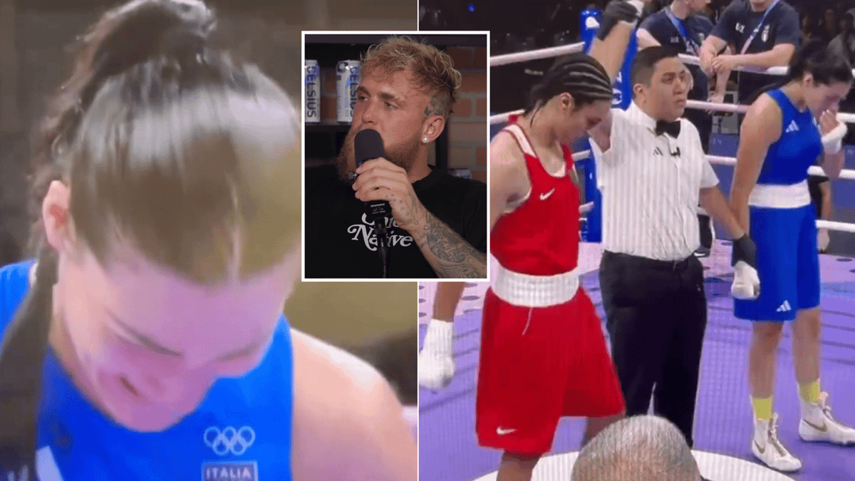 Jake Paul makes public offer to Angela Carini after she abandons ...