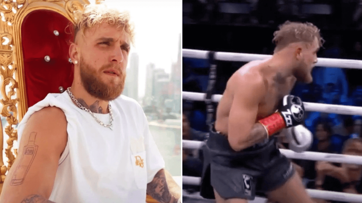 Fans mock Jake Paul after vodka bottle tattoo ‘disappears’ for fight ...