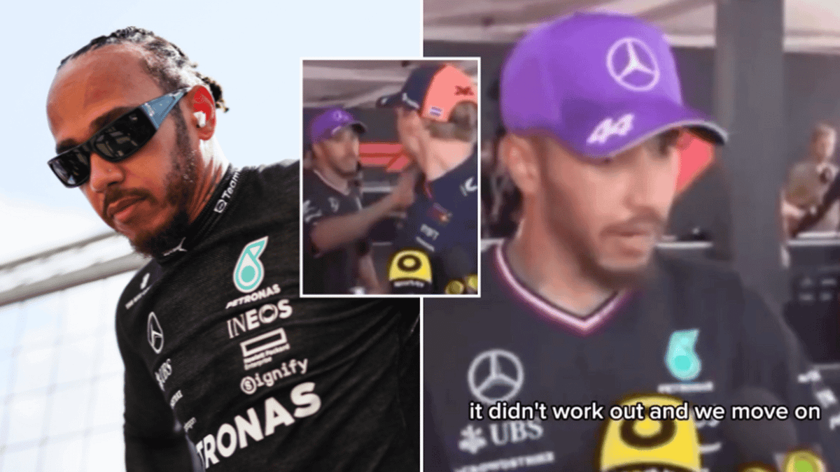 New extended footage emerges of Lewis Hamilton and Max Verstappen's ...