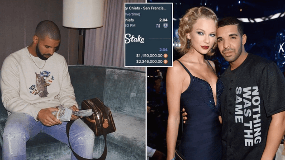 Drake places eye-watering bet ahead of Super Bowl as fans fear ‘curse ...