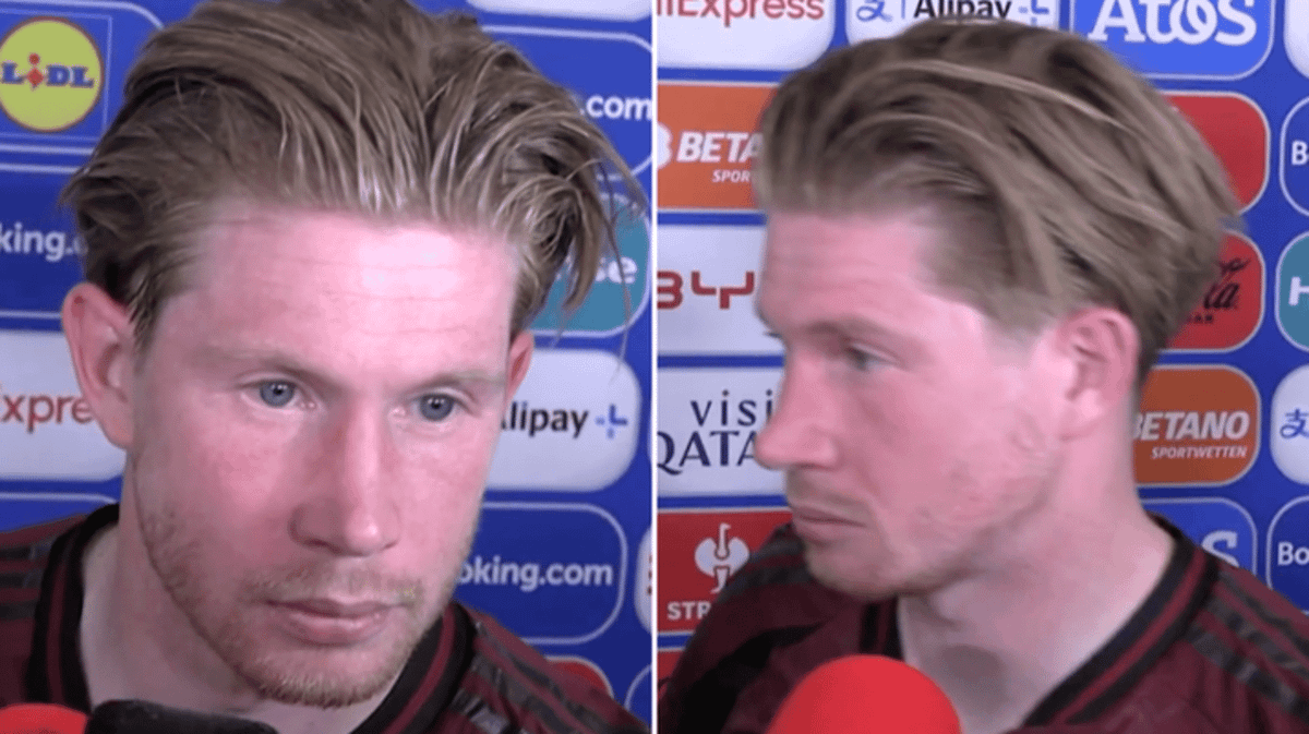 Kevin De Bruyne walks out of interview after Belgium's shock defeat by ...