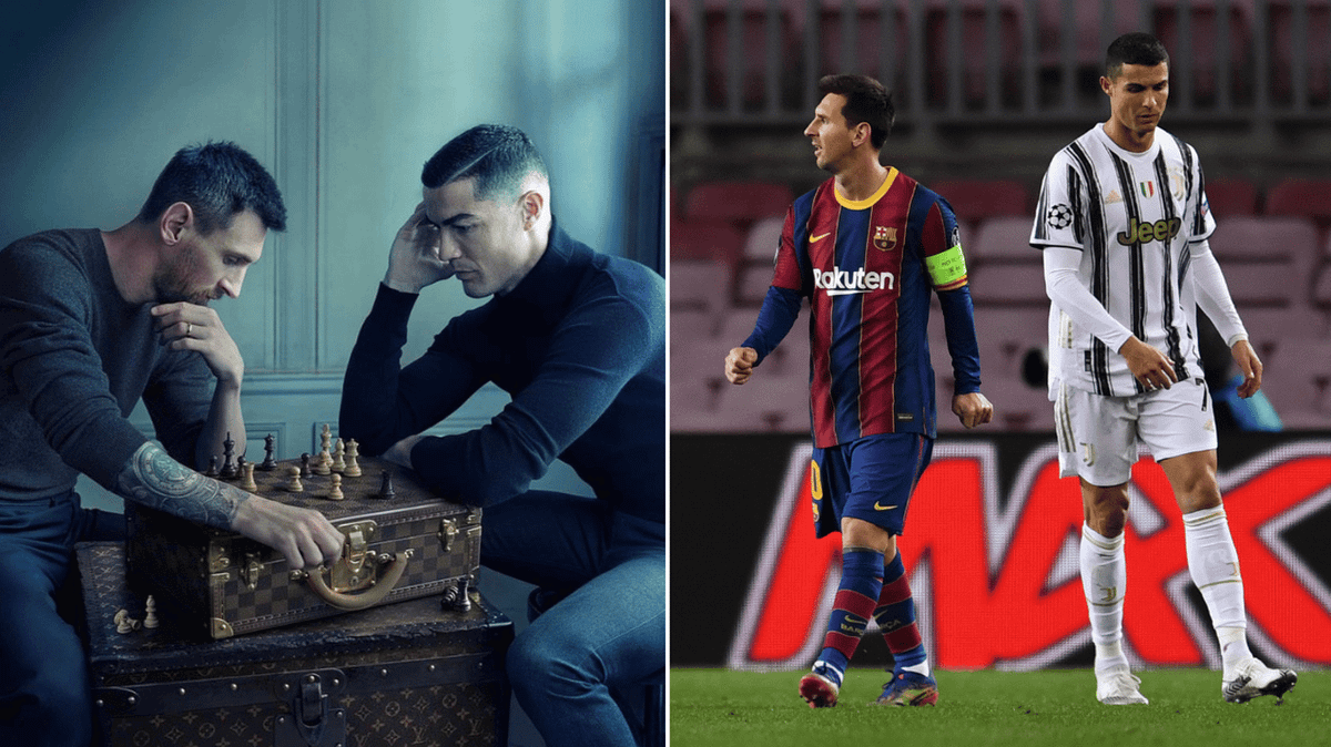 AI predicts what Cristiano Ronaldo and Lionel Messi will look like in 2042